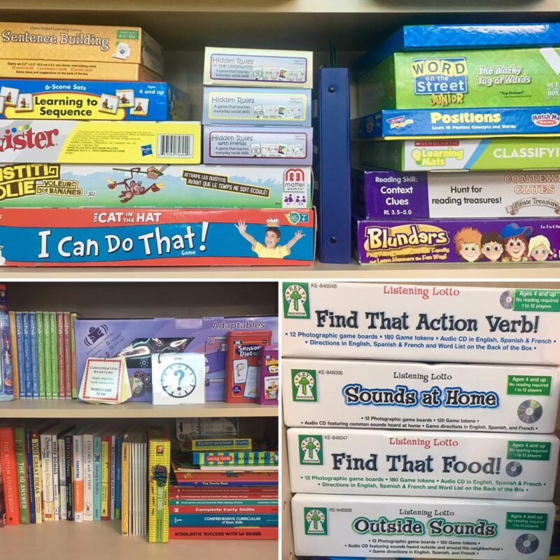 Lending Library – Autism RMWB